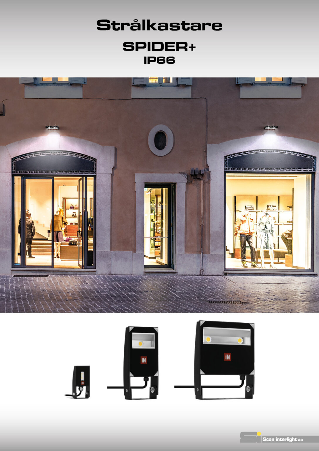 Strålkastare SPIDER+ – Scan Interlight AB